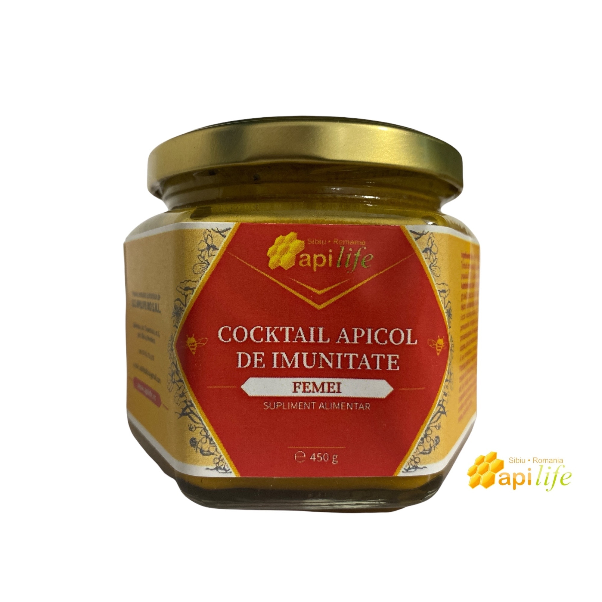Cocktail apicol de imunitate pentru femei 450 grame - eMAG.ro