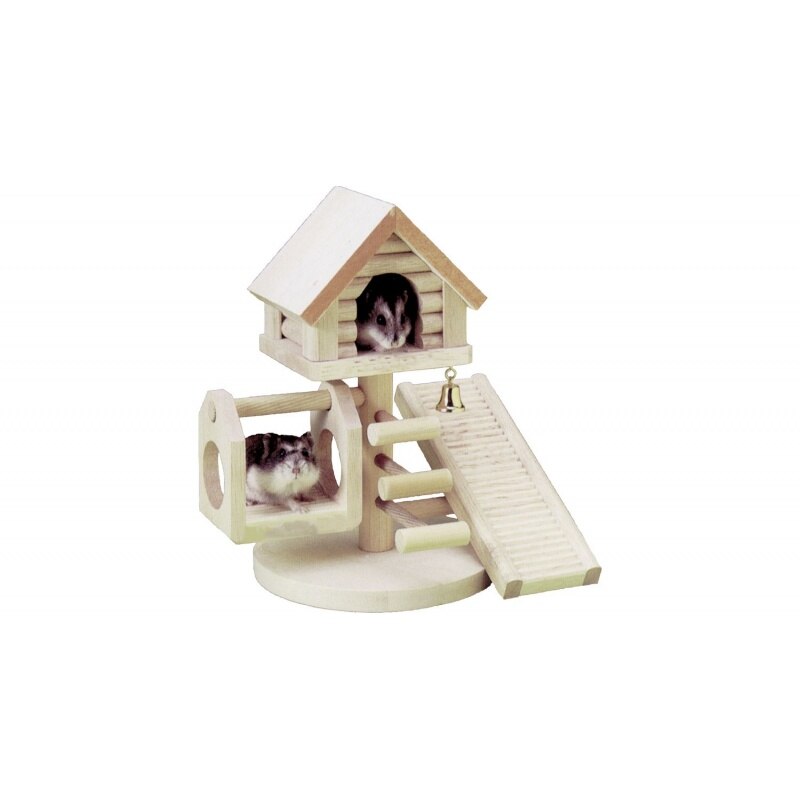 Ansamblu de joaca pentru rozatoare mici 21X22X16CM - eMAG.ro