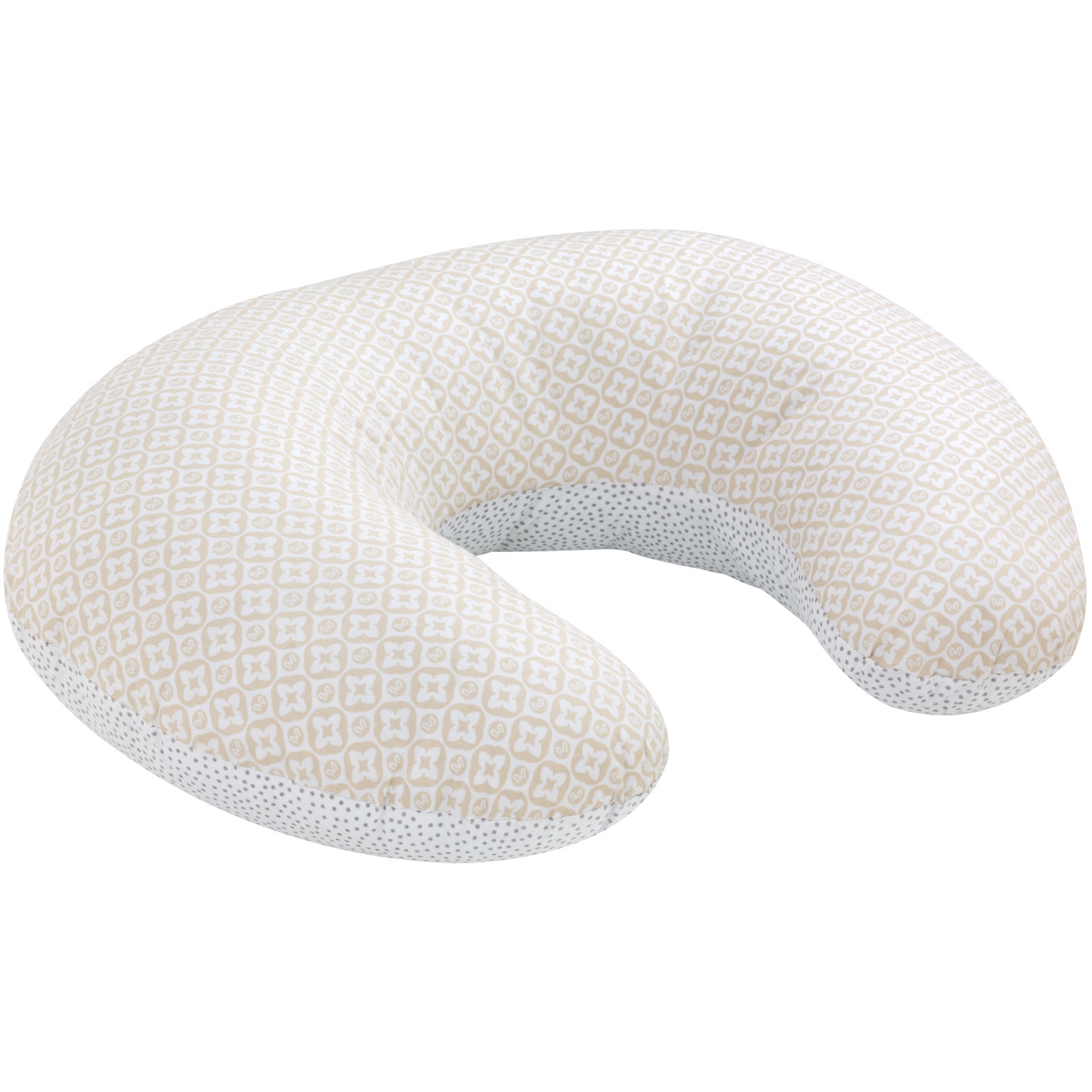 Perna alaptare Bellochi LUI Dots, Bumbac, 60x40x15 cm, alb, bej - eMAG.ro