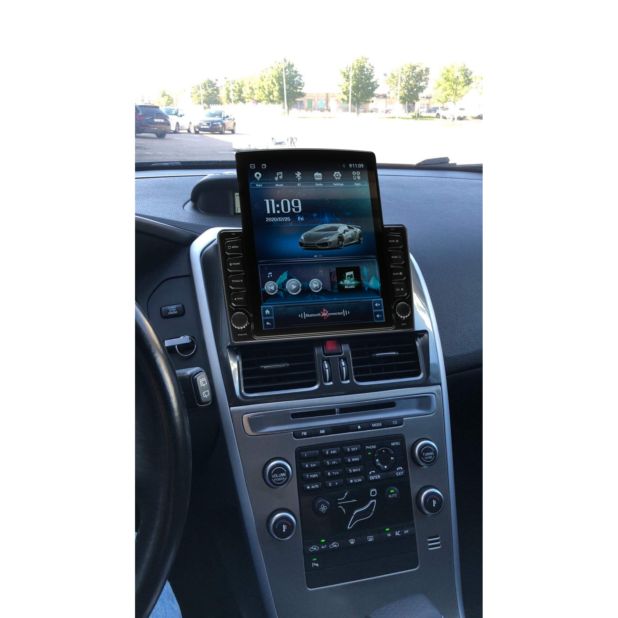 Navigatie AUTONAV Android GPS Dedicata Volvo XC60 2008-2017, Model ...