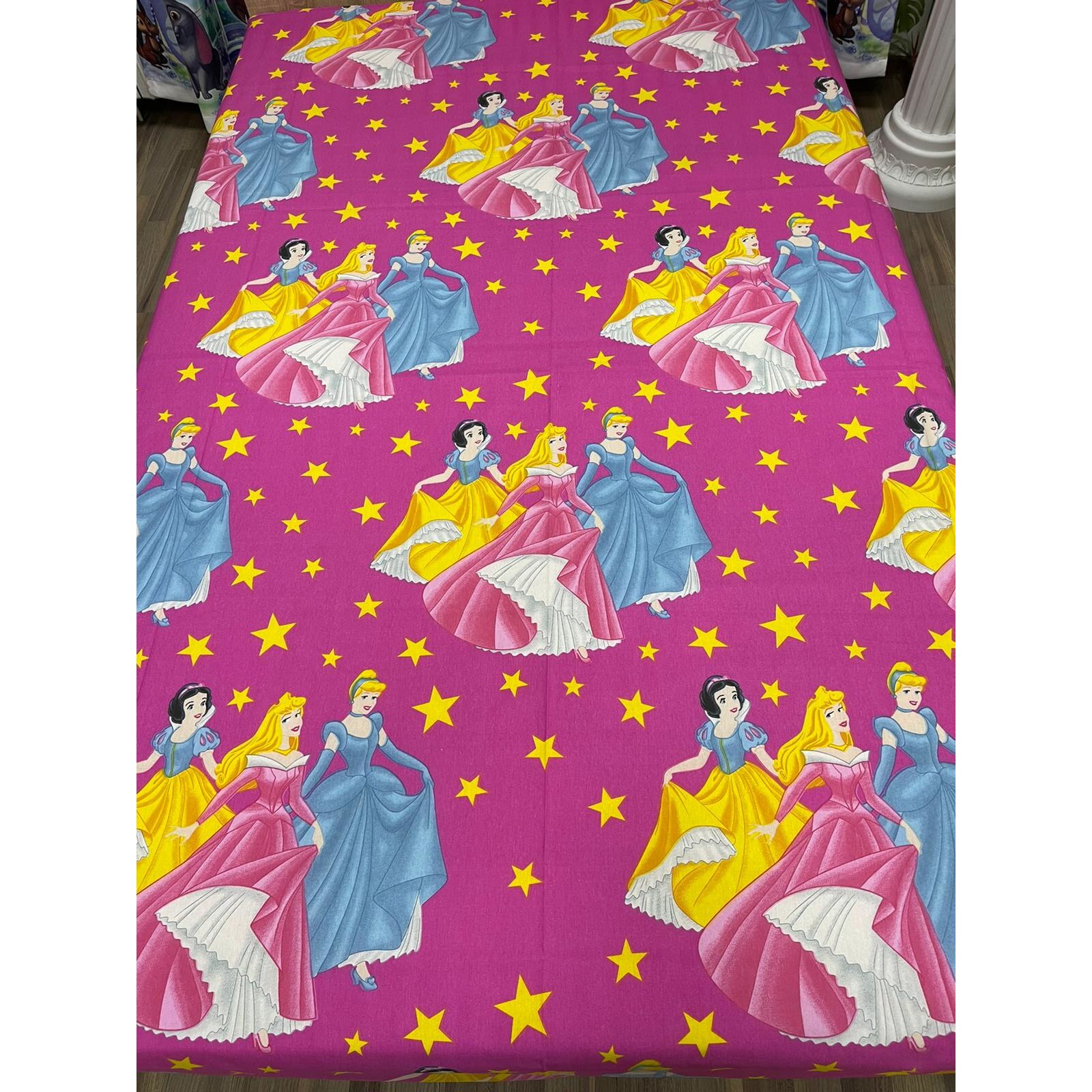 Cearceaf roz 250x215cm pentru pat dublu, pentru saltea mai mare de ...