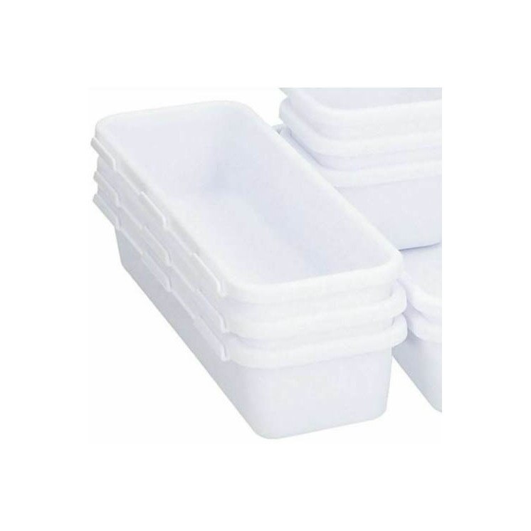 Set 8 cutii organizare sertar, Alb, 03760 - eMAG.ro