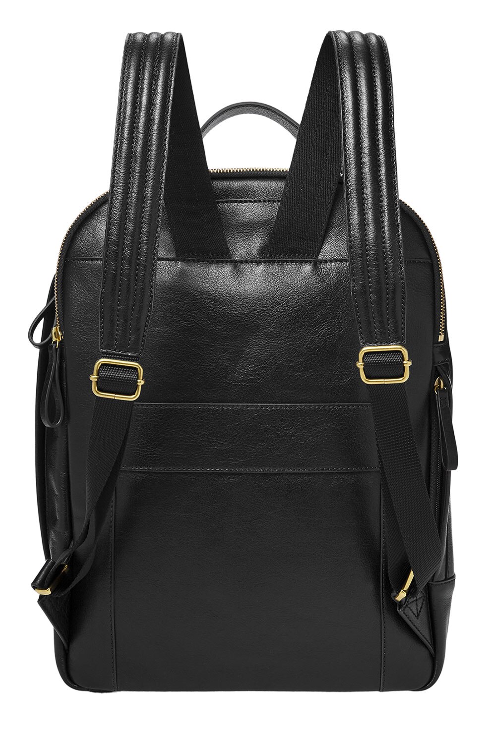 Fossil, Раница Tess от еко кожа с джоб за лаптоп, Черен - eMAG.bg