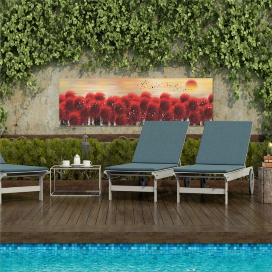 Tablou Canvas, 1 Piesa, Padure de copaci rosii si a stolului de pasari ...