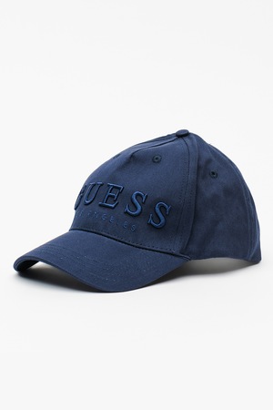 Guess, Sapca cu logo brodat, Bleumarin, 58 CM - eMAG.ro