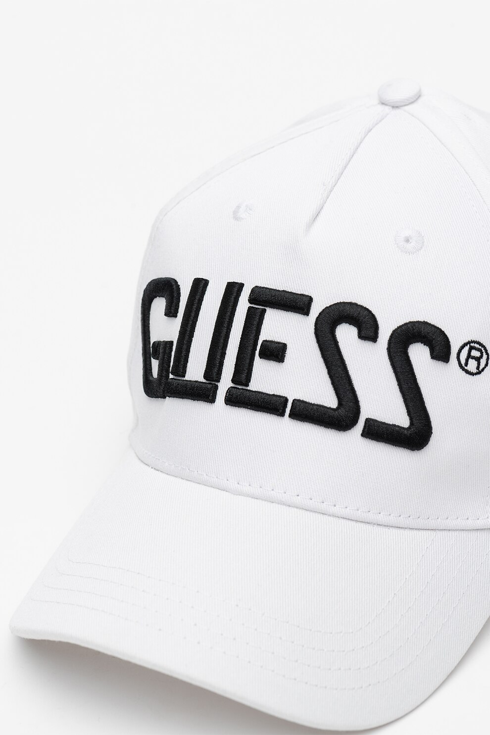 Guess, Sapca cu logo brodat Vice, Alb, 58 CM - eMAG.ro