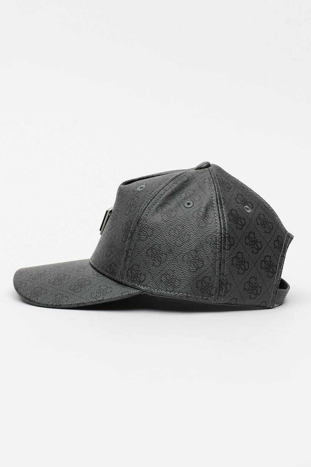 Guess, Sapca cu monograma Vezzola, Gri inchis, 58 CM - eMAG.ro