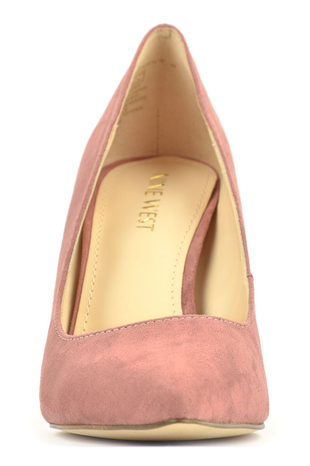 NINE WEST, Pantofi cu toc inalt Flaggs, Roz prafuit, 6 - eMAG.ro