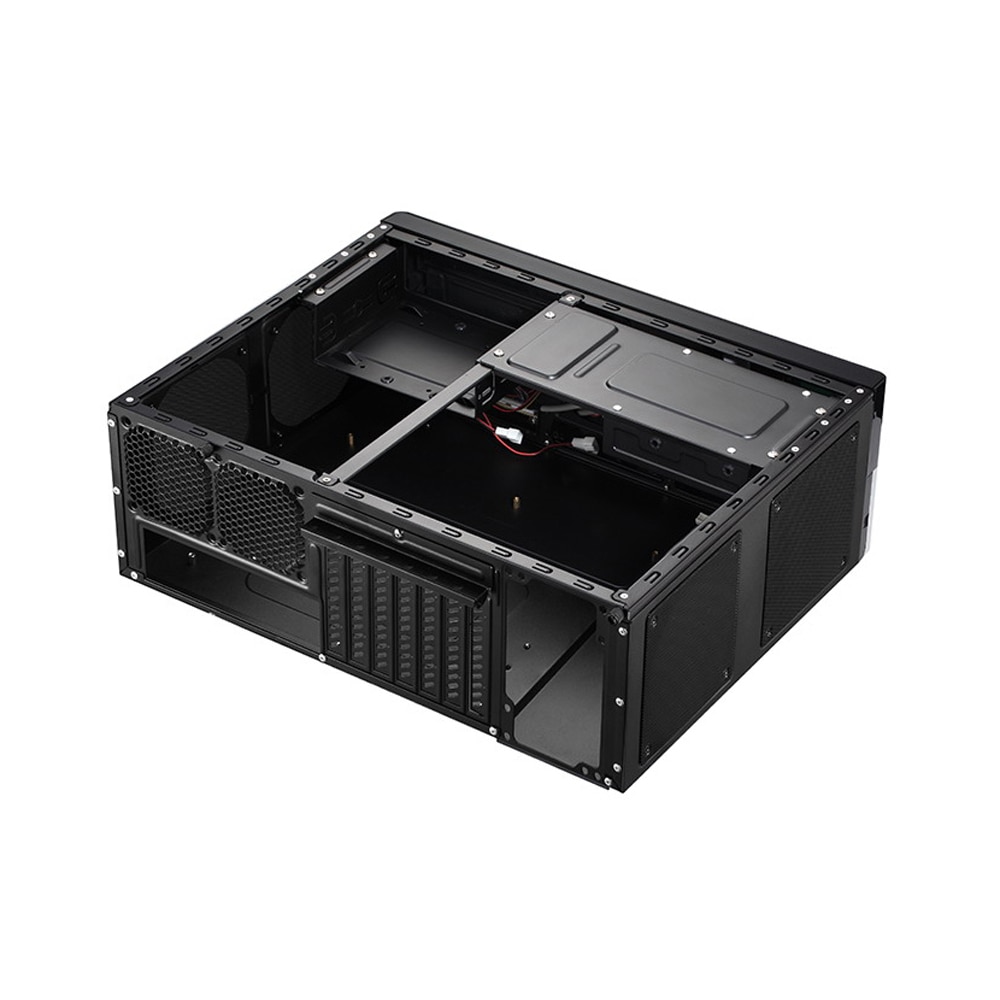 Számítógépház Jonsbo G3 HTPC ATX Ezüst Edzett üveg - eMAG.hu