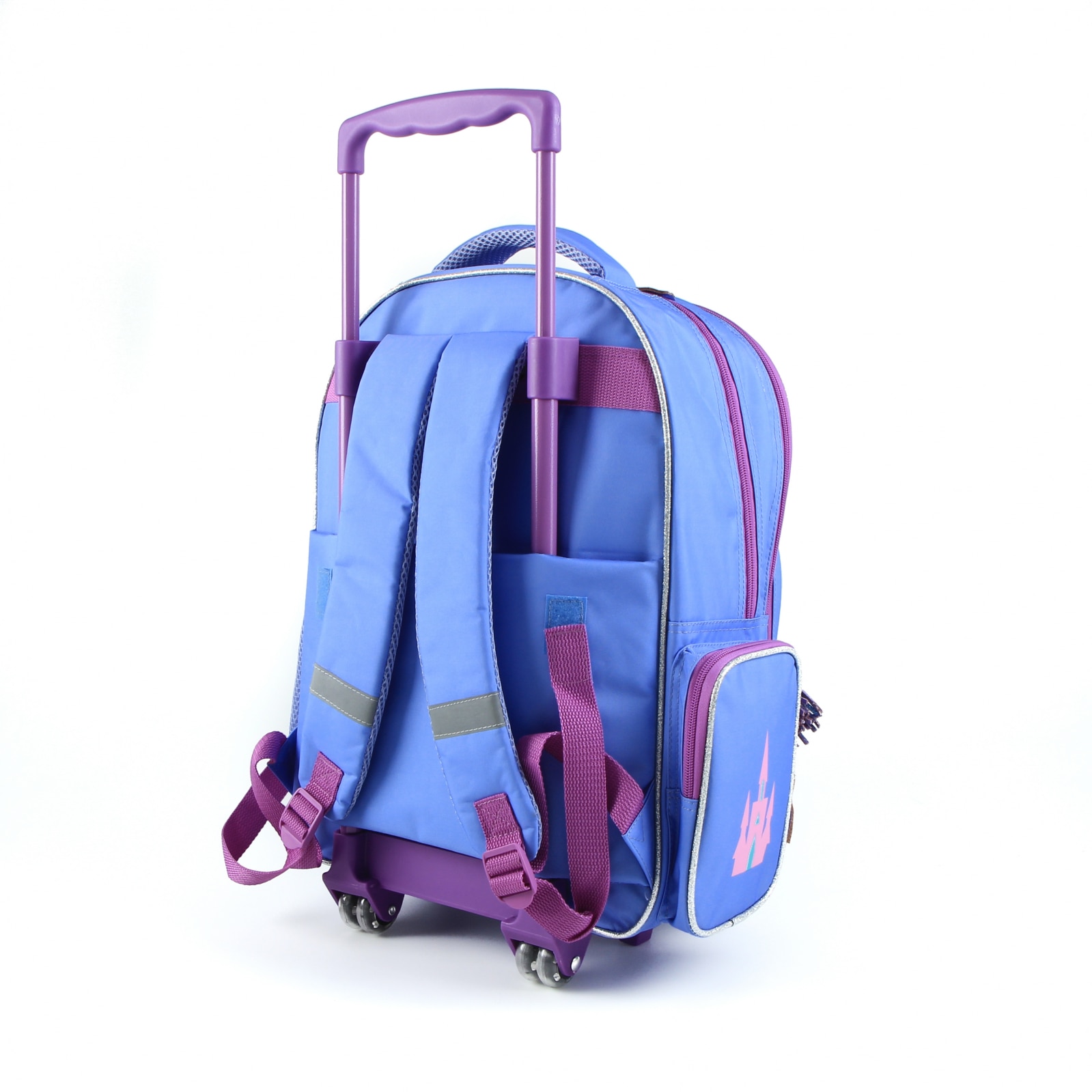 Ghiozdan scoala tip troler, fete, Frozen, Mov, 41 x 16 x 32 cm - eMAG.ro