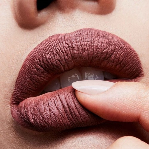 Ruj de buze lichid mat, MAC, Retro Matte, 123 Topped With Brandy, 5 ml ...