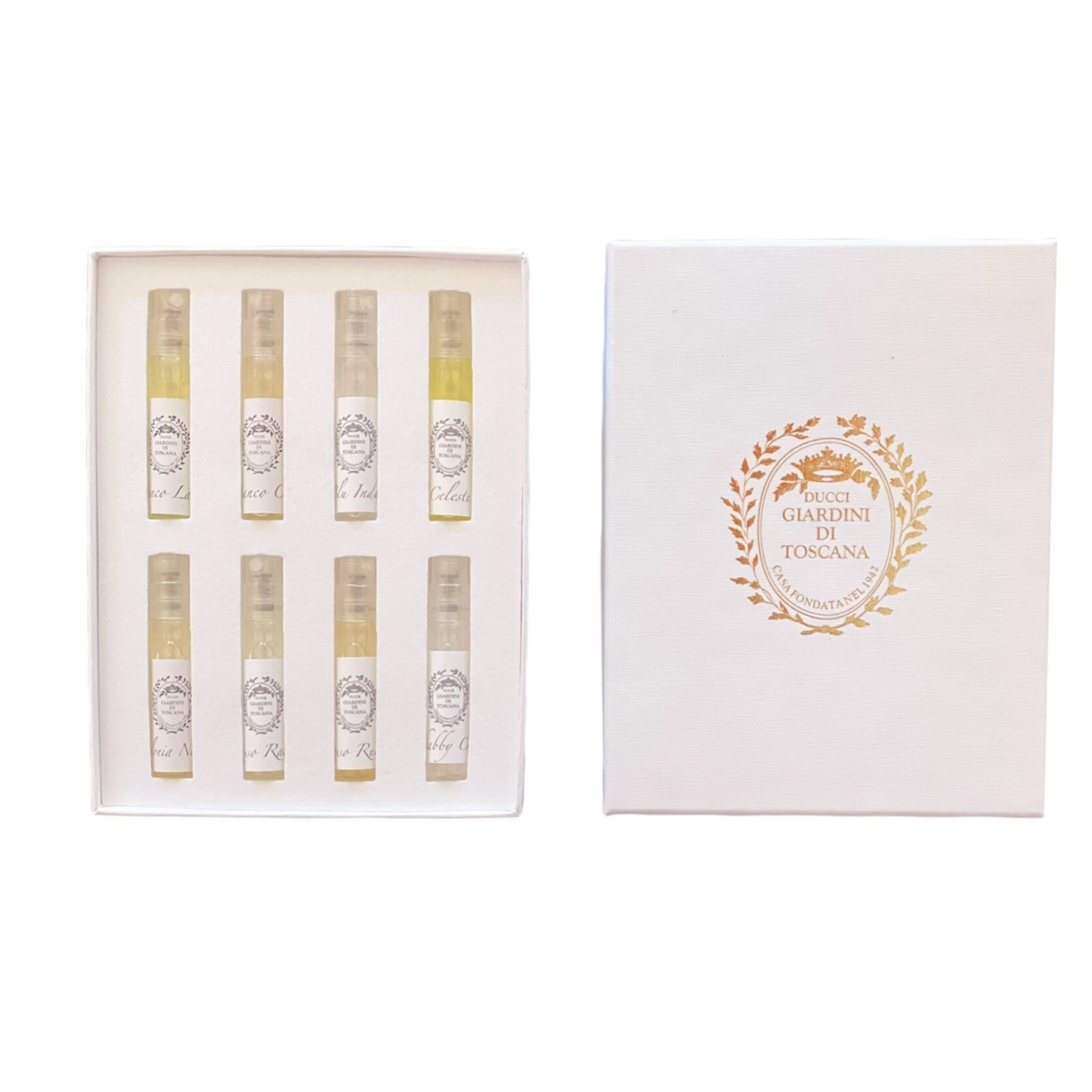 Set mini-parfumuri, Giardinia di Toscana, 8 x 2 ml, 16 ml - eMAG.ro