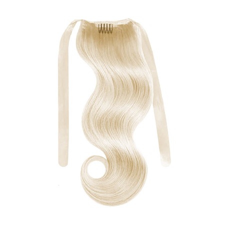 Coada Buenobia, Par Natural, Blond Platinat, 40 cm - eMAG.ro