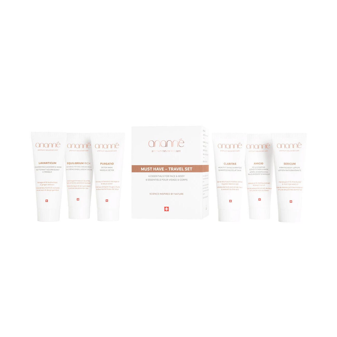 Set creme fata si corp, Ananne, 6 x 25 ml, 150 ml - eMAG.ro
