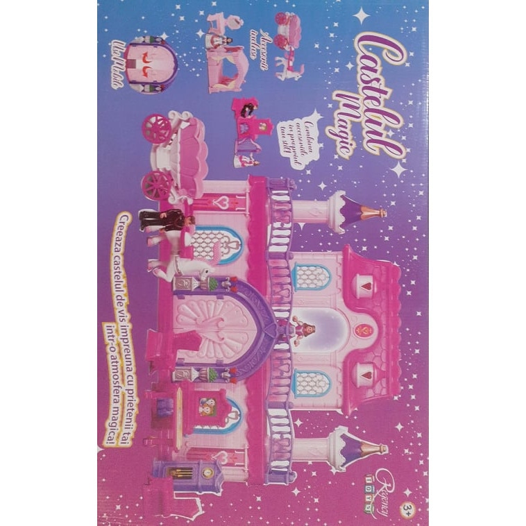 Castel magic cu mobilier si alte accesorii 43x13x8 cm - eMAG.ro
