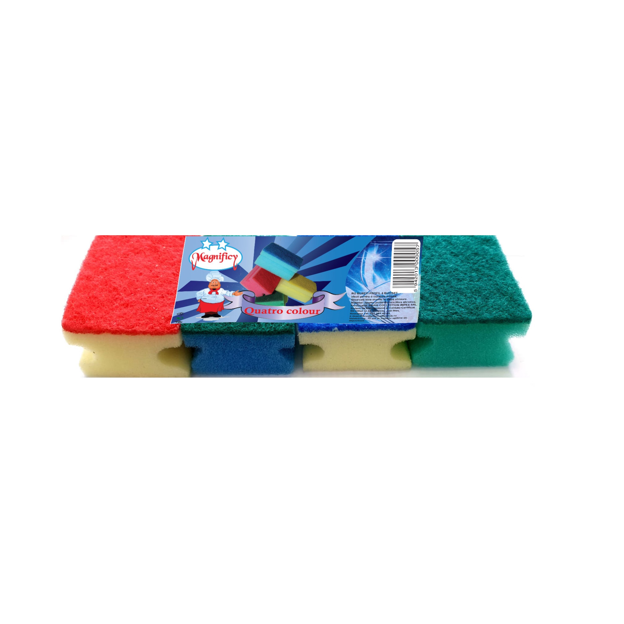 Set Bureti vase Quatro 4 bucati multicolor - eMAG.ro