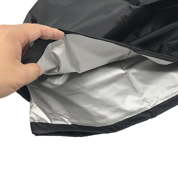 Husa pentru gratar Hurtel, Rezistenta la apa, 190x71x117 cm, Negru ...