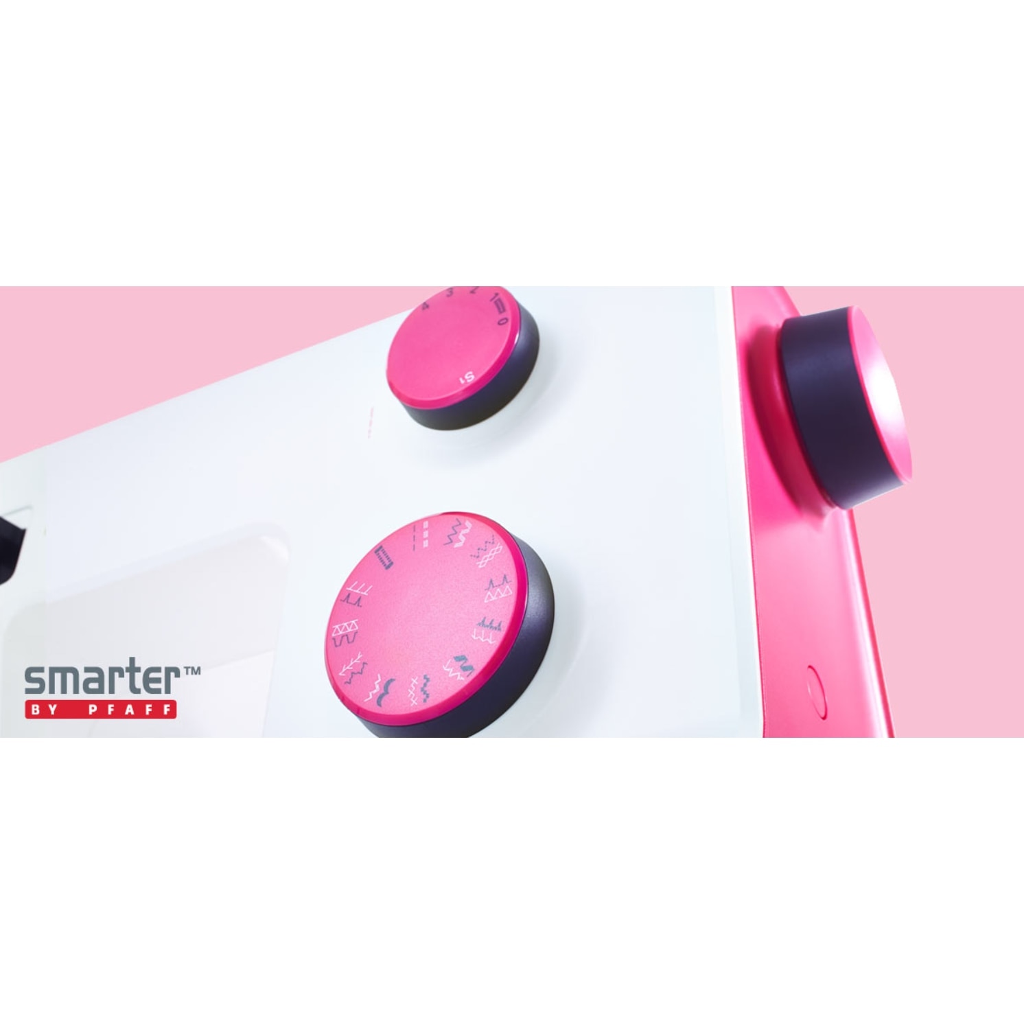 Pfaff Smarter 160S Шевна машина, бял - eMAG.bg