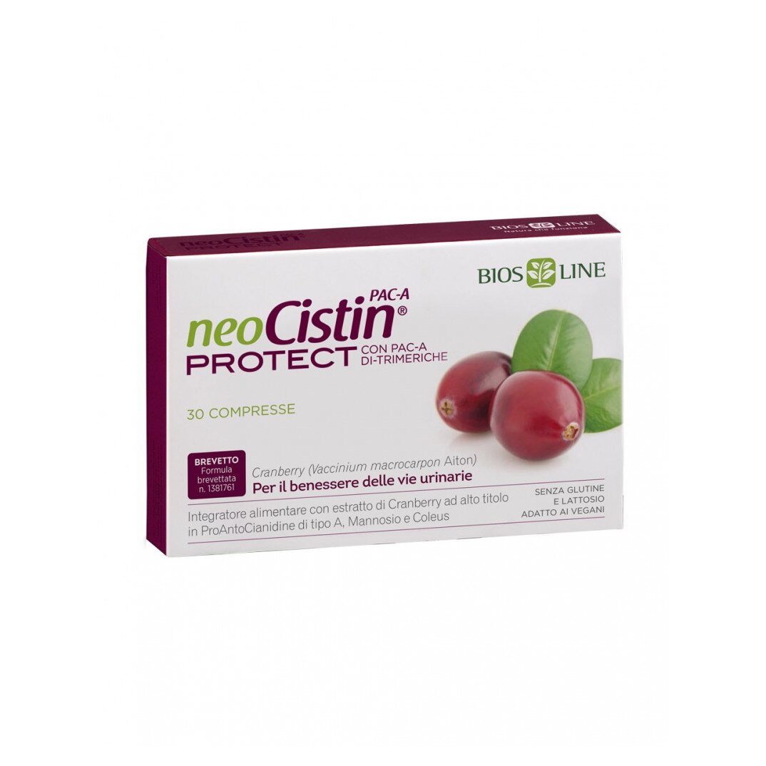 Supliment pentru tractul urinar NeoCistin PAC-A Protect, Bios Line, 30 ...