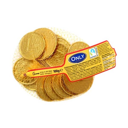 Banuti de ciocolata cu lapte Only, 100g - eMAG.ro