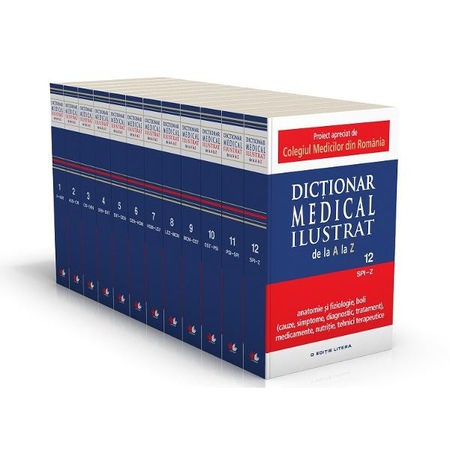 Dictionar Medical ilustrat 12 volume - eMAG.ro