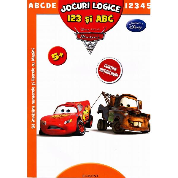 Jocuri logice 123 ai Abc Disney Pixar Masini - Sa invatam numerele si ...