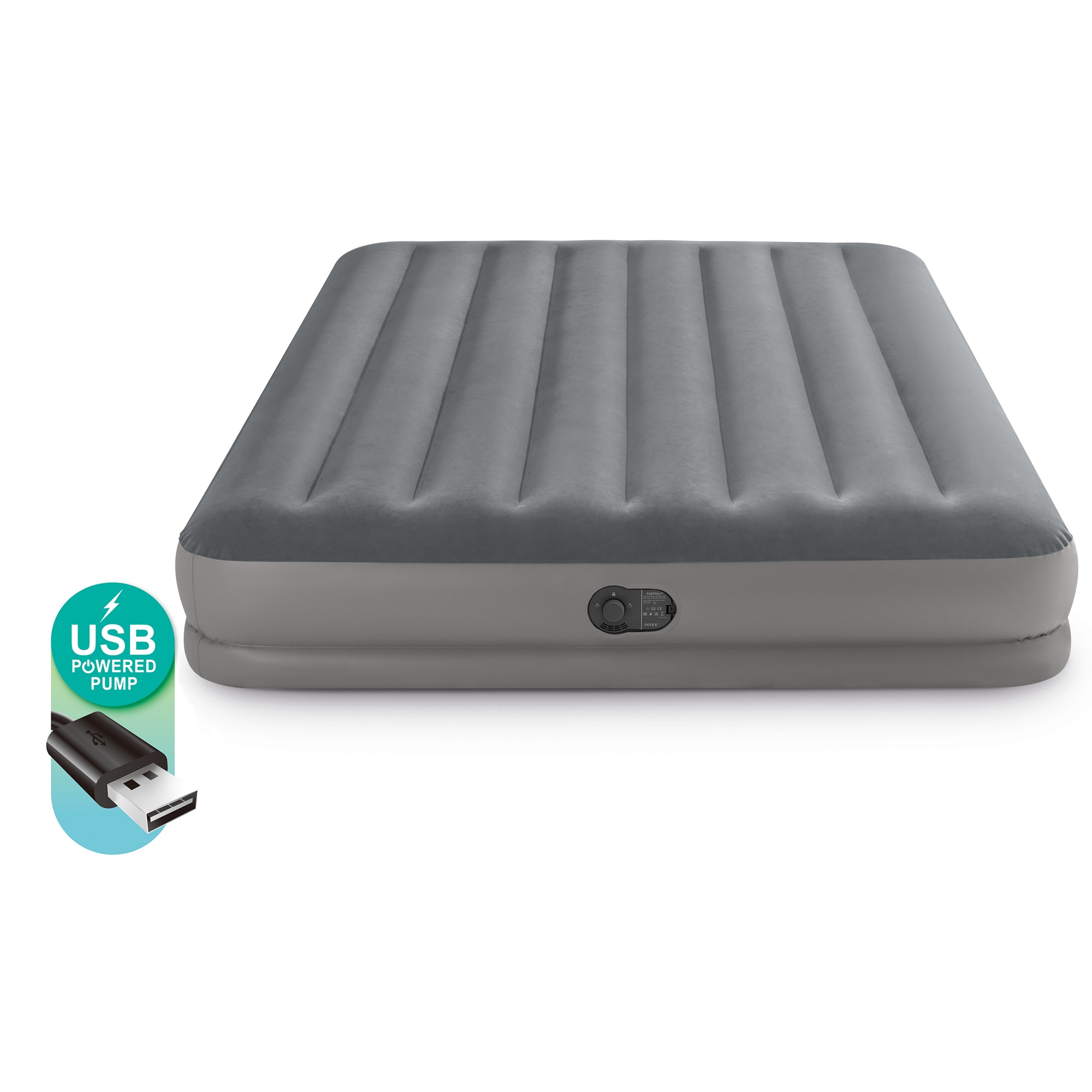 Saltea gonflabila INTEX Dura-Beam Prestige "Queen Size", 152x203x30 cm ...