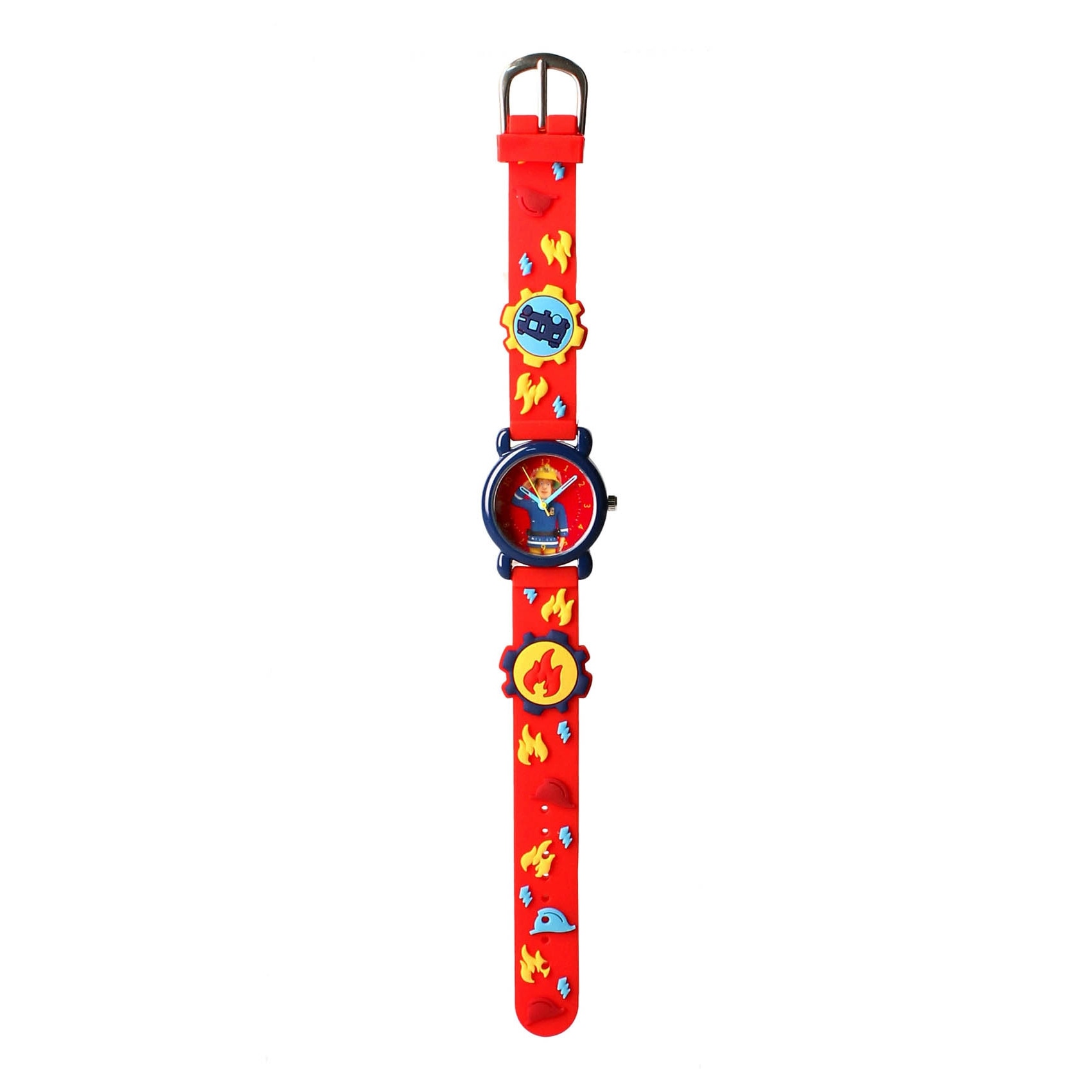 Ceas de mana copii Fireman Sam, Rosu - eMAG.ro