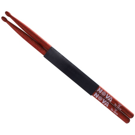 Set Bete Toba, Vic Firth 2B Nova Hickory, Varf din Lemn, Rosu - eMAG.ro