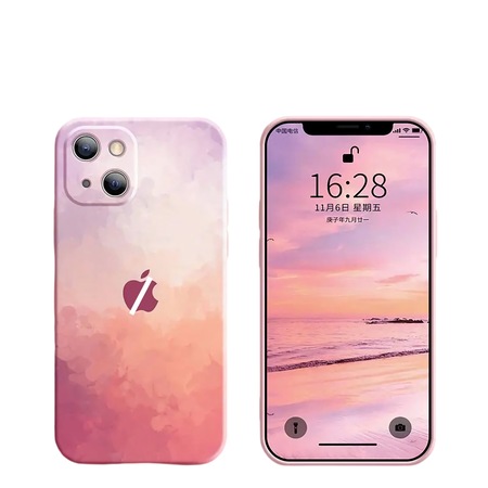 Husa de protectie din silicon compatibila cu iPhone 13, Moonlight ...