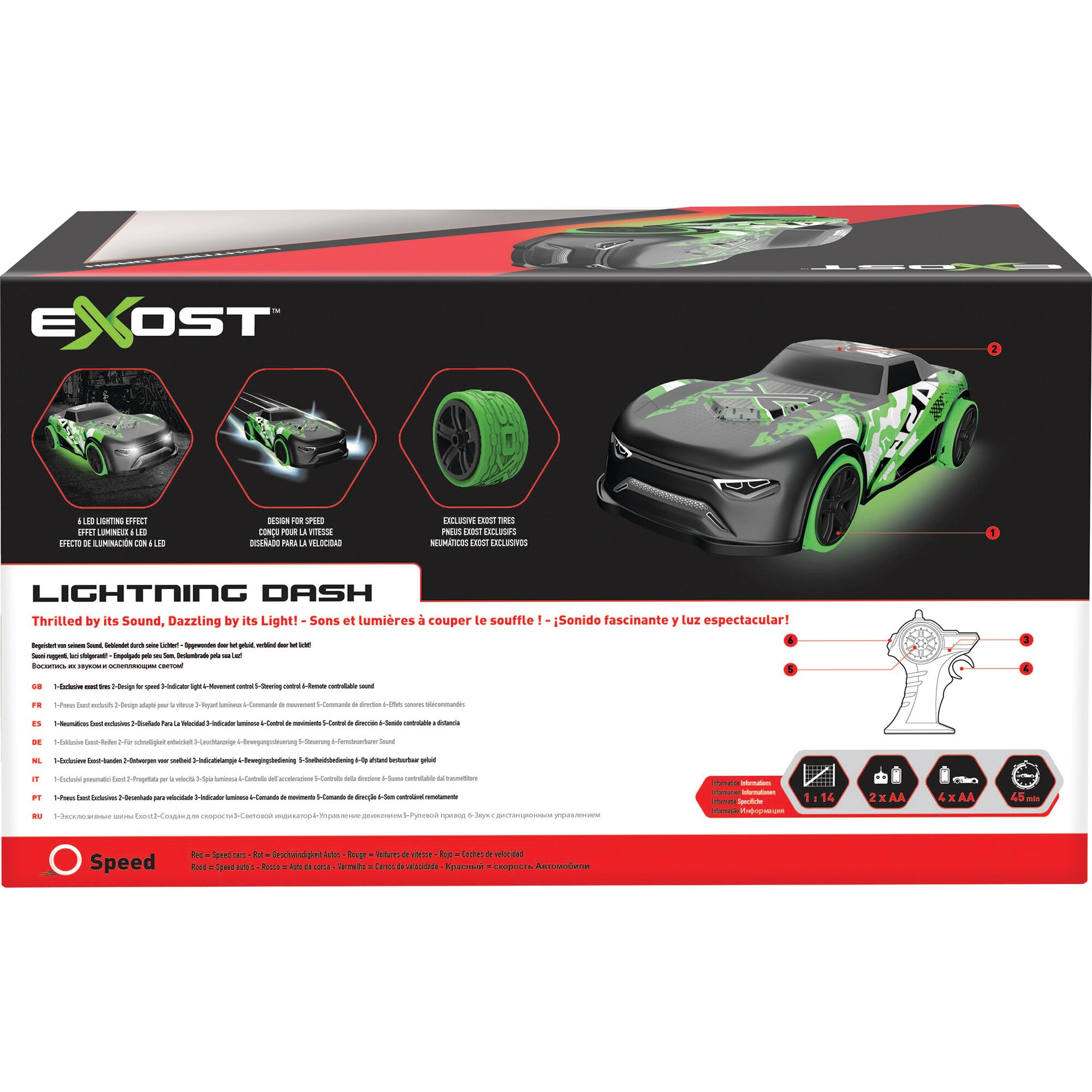 Masinuta Exost RC - Lightning dash, 1:14 - eMAG.ro