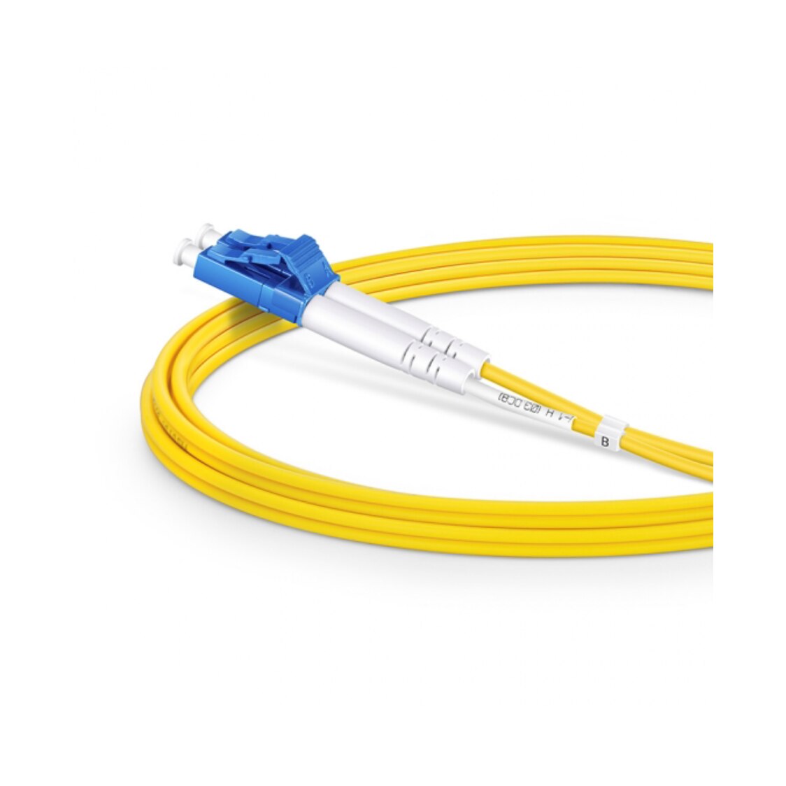 Cablu fibra optica, FS, LC-LC UPC Single Mode, Duplex SMF, 2.0mm PVC ...