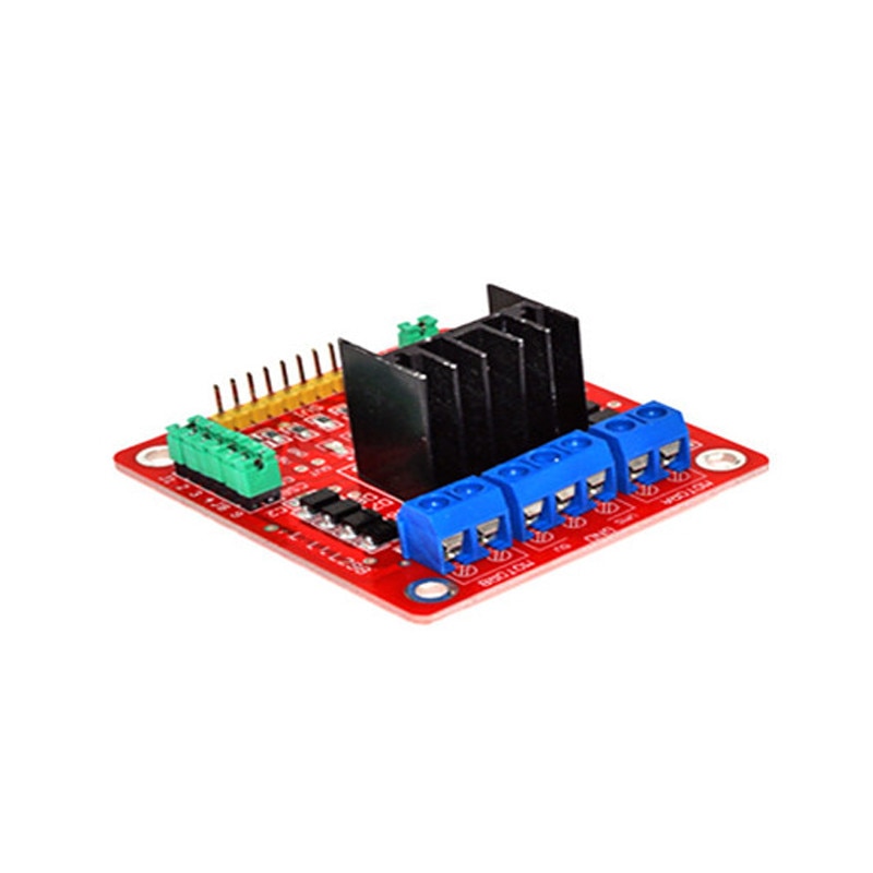 Modul Driver Motor DC cu punte H dubla, L298N - eMAG.ro