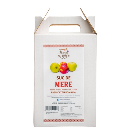 Suc de mere, Ferma PAS-STRAMTU, 3 l - eMAG.ro