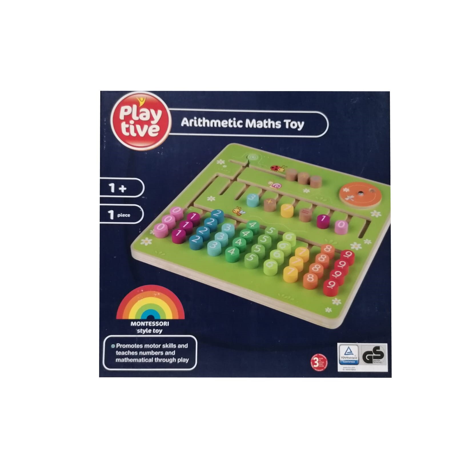 Joc Montessori de operatii aritmetice Playtive - eMAG.ro