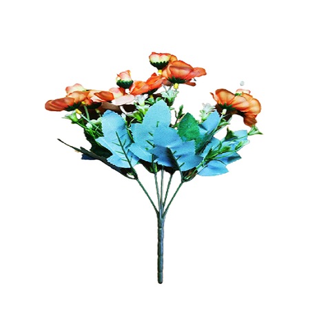 Flori artificiale micsunele buchet cu 5 fire - eMAG.ro