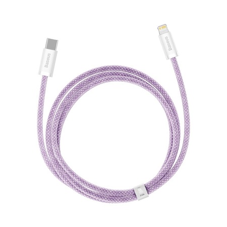 Cablu Dynamic USB-C Lightning, Baseus, 20 W, 2 m, Violet - eMAG.ro