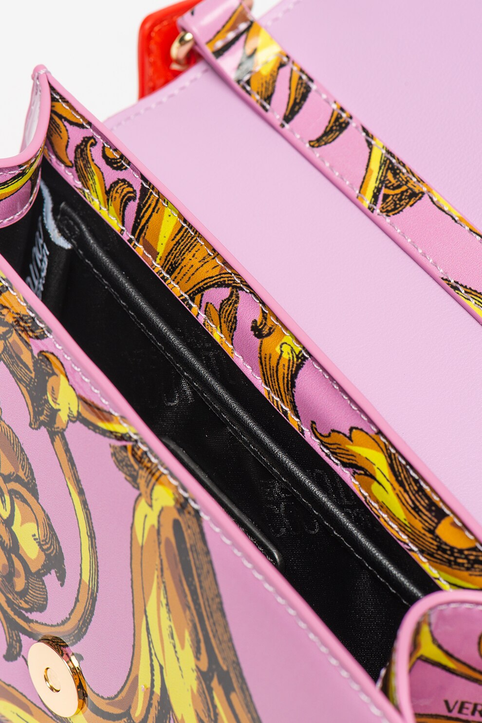 Versace Jeans Couture, Geanta crossbody lacuita cu modele variate Range ...