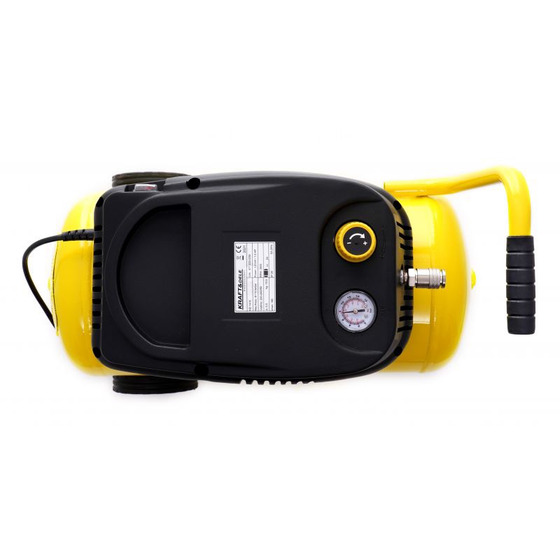 Compresor fara ulei 24L 8bar 1.1kW 180L/min ultrasilentios, Kraft&Dele ...