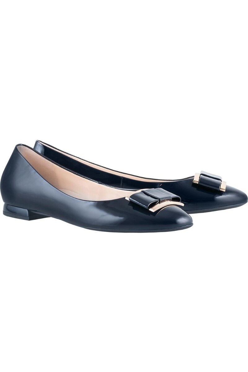 Pantofi dama, Hogl, Harmony Ocean, Piele naturala, Albastru, 40 EU ...