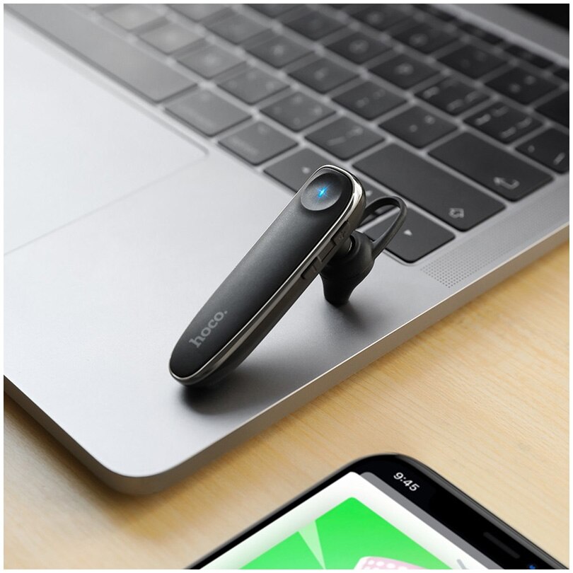 Casca Bluetooth HOCO E49, SinglePoint, Business, Negru - eMAG.ro