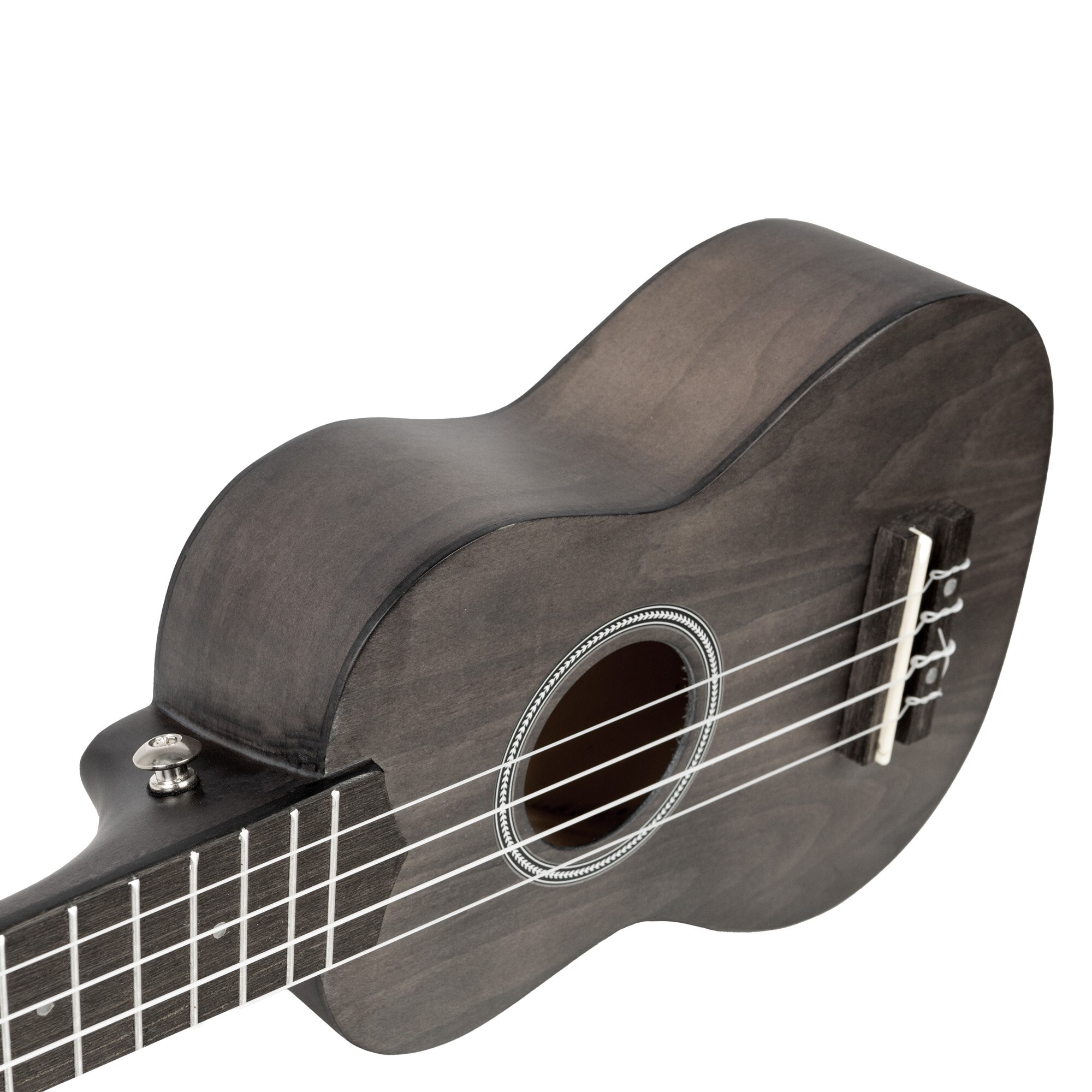 Ukulele Cascha Soprano, Include Carcasa, Pana, Corzi din Nylon, Negru ...