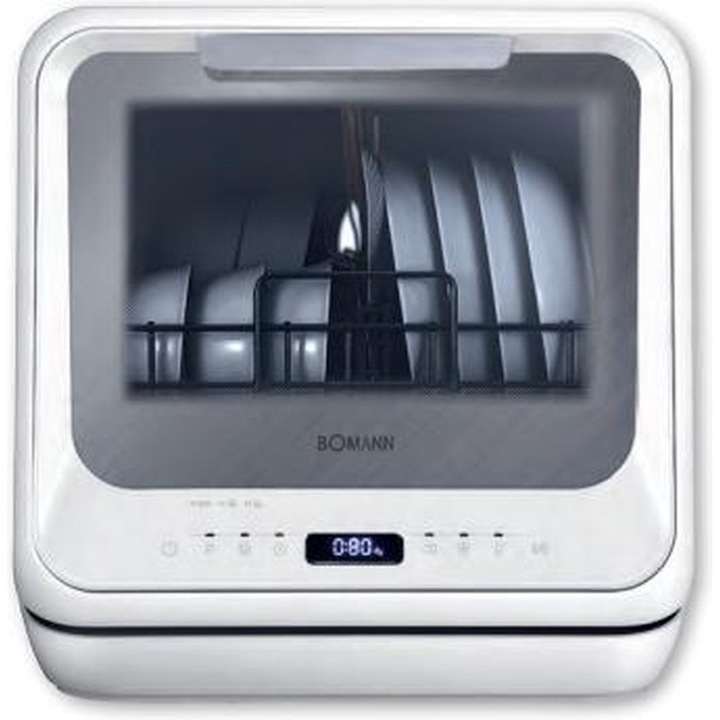 Bomann TSG 5701 Mini mosogatógép, víztartály 5 l, 5 program, extra ...