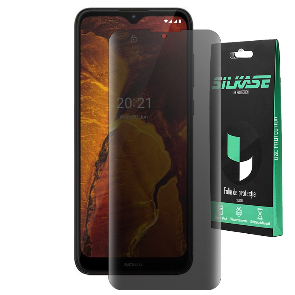 Folie privacy mata SILKASE pentru Nokia G11, protectie ecran, silicon ...