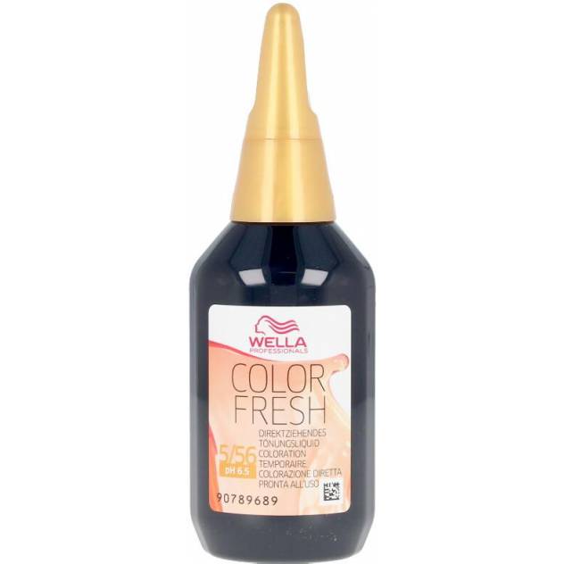 Félpermanens hajszín erősítő, Wella, 5/56, 75 ml - eMAG.hu