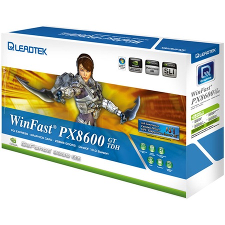 Placa video Leadtek WinFast PX8600 GT TDH 512MB GDDR2 128bit, PCI-E ...