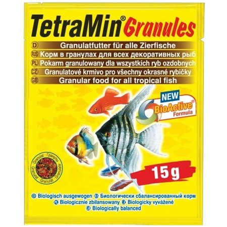 Hrana pentru pesti Tetra TetraMin Granulat, 15g - eMAG.ro