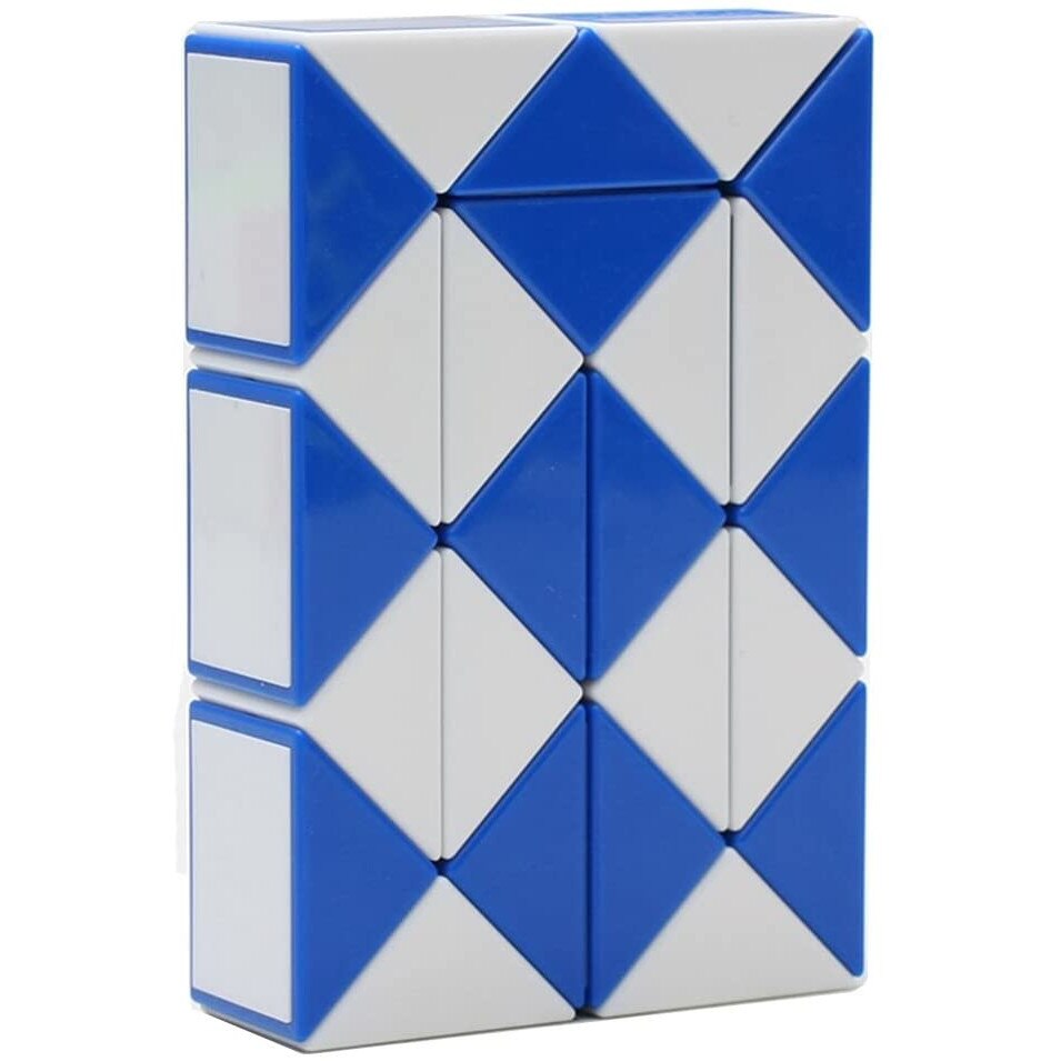 Сензорна антистрес играчка, Snake Magic Fidget Toy, синьо - бяло, G ...