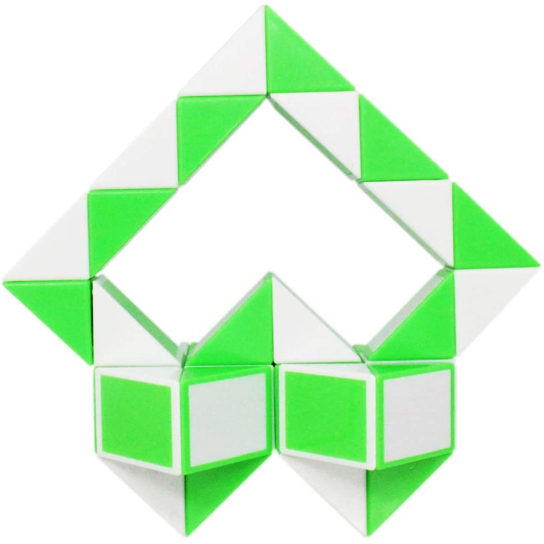 Jucarie senzoriala antistres, Snake Magic Fidget Toy, verde - alb, G ...