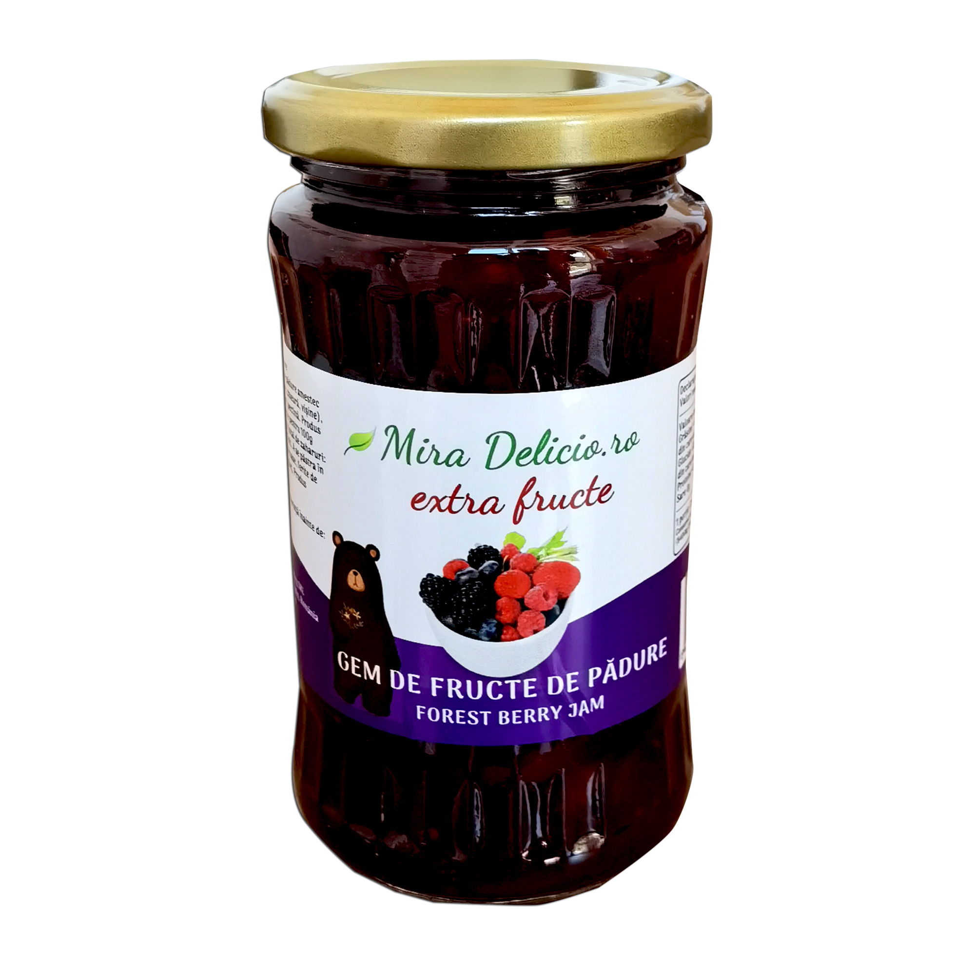 Gem de fructe de padure, Mira Delicio, 400g - eMAG.ro